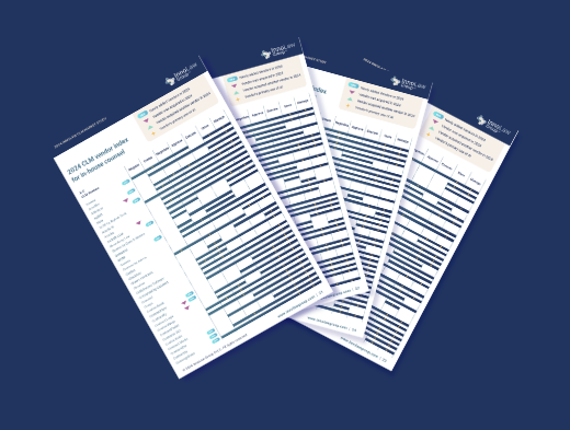 2024 InnoLaw CLM Vendor Index for In-House Counsel - ILG